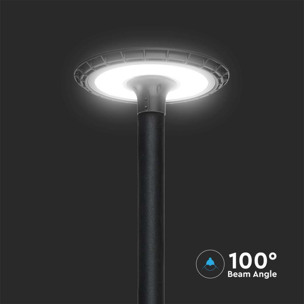 SKU 23053 - Lampada LED da Giardino 120W per Paletti 60mm Colore Nero ...